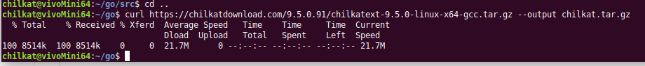 Getting Started With Chilkat Go On Ubuntu Linux Chilkat Tech Notes