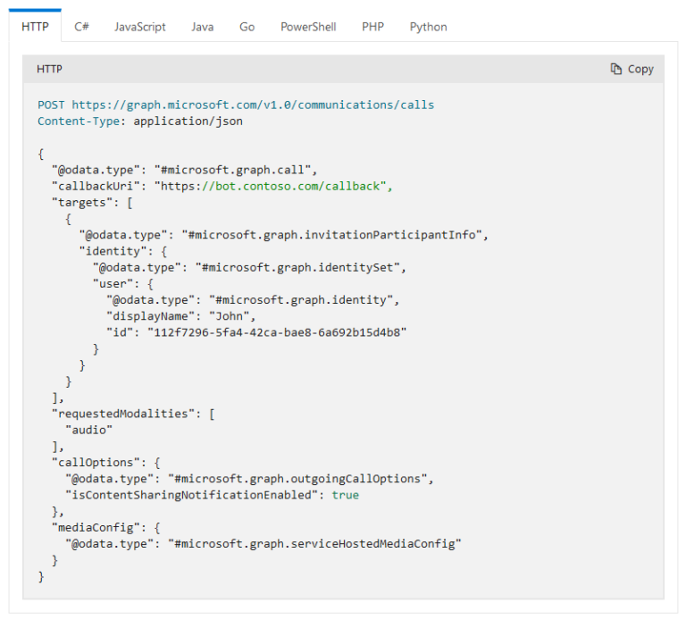 Using Microsoft Graph Api Requestresponse Documentation To Generate Code Chilkat Tech Notes