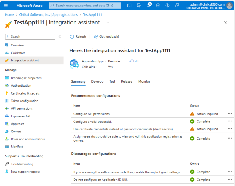 Oauth2 Client Credentials Azure App Registration Chilkat Tech Notes 7193